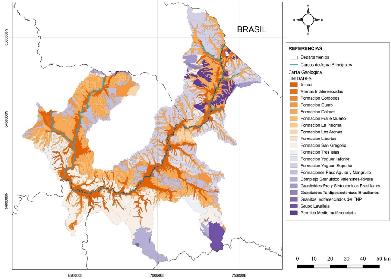 4.1 Geomorfología | Ministerio de Ganadería, Agricultura y Pesca